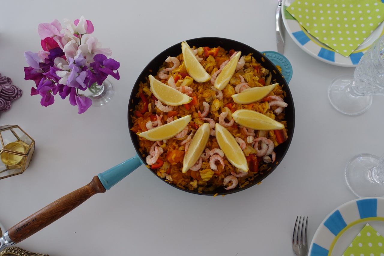 Recept på världens godaste och enklaste Paella! - pretty home blog
