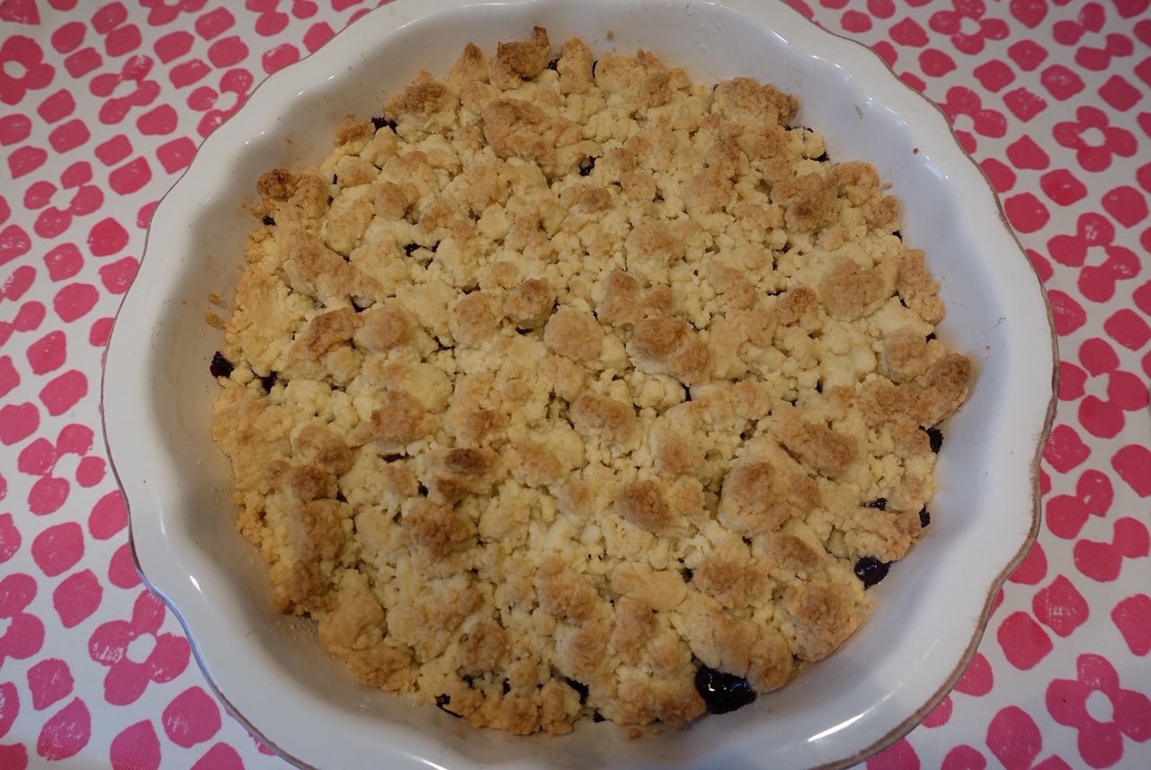 Smulpaj med blåbär direkt från skogen! - pretty home blog